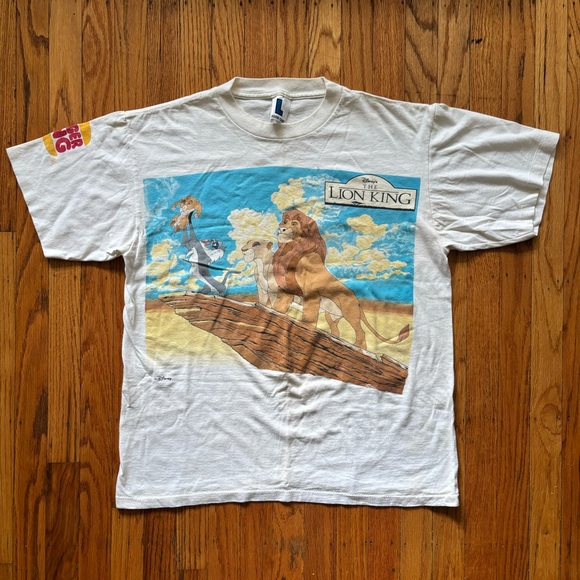Disney | Shirts | Vintage 99s Disney The Lion King Burger King Vhs ...